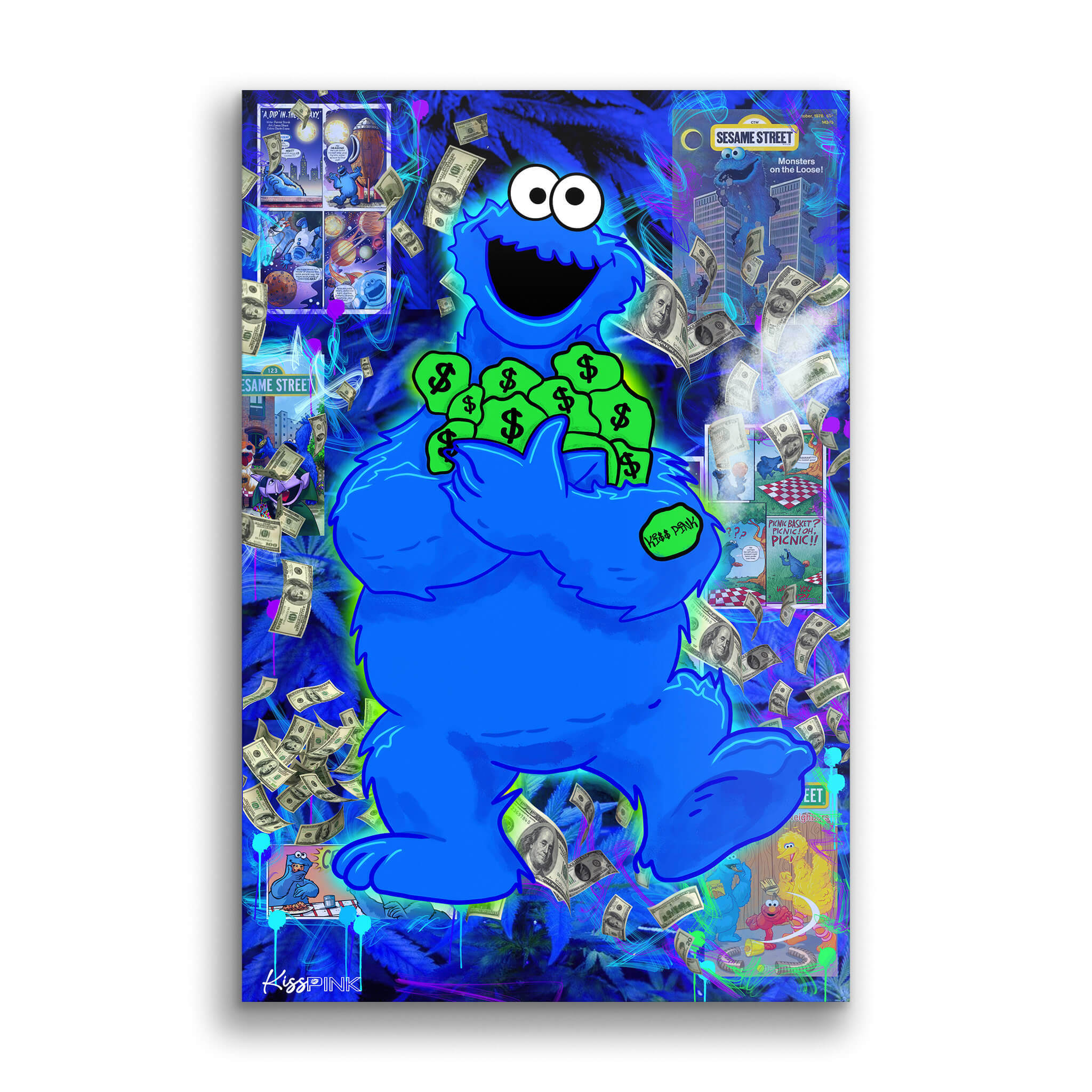 Cash Monster – Wall Art AI