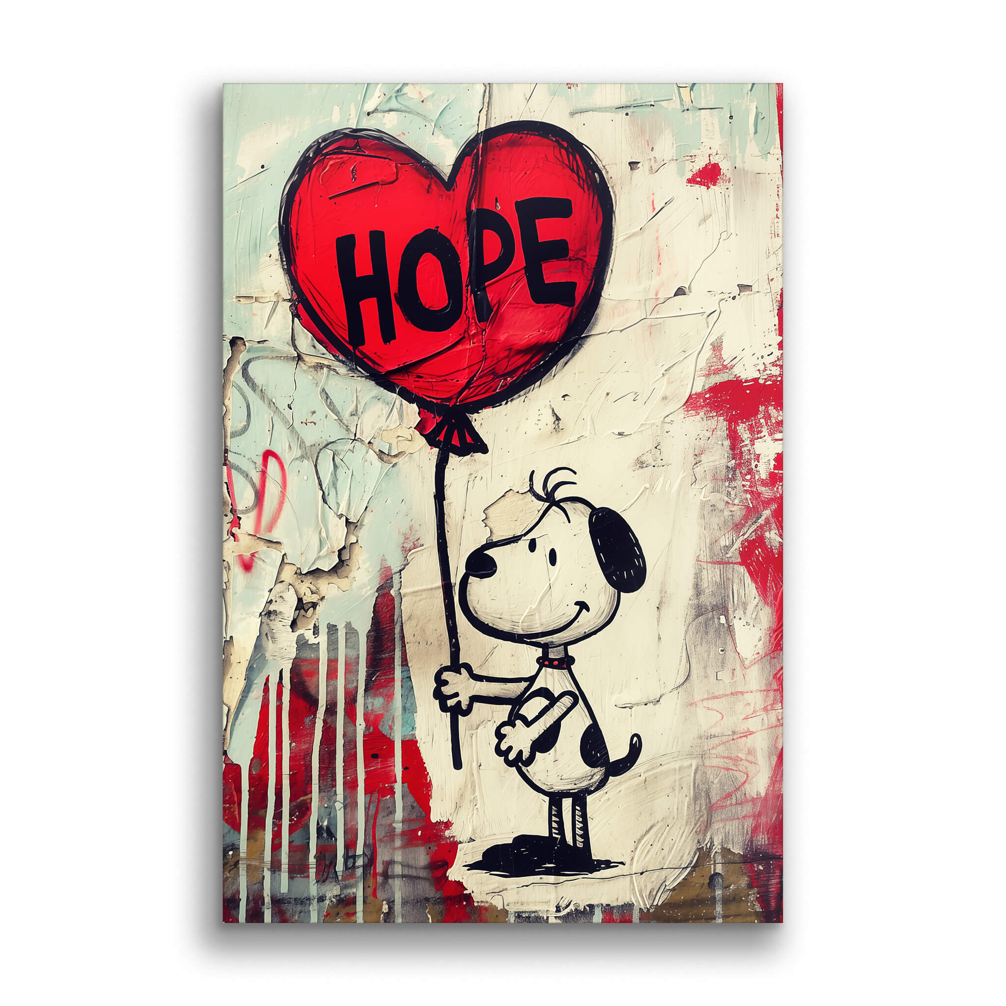 Snoopy's Hope – Wall Art AI